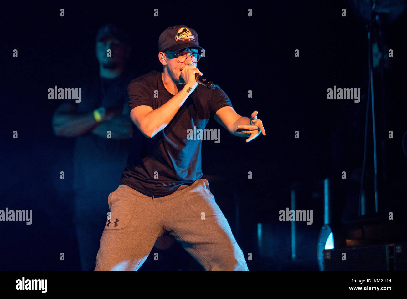 San Jose, California, USA. 2nd Dec, 2017. Rapper LOGIC (SIR ROBERT ...