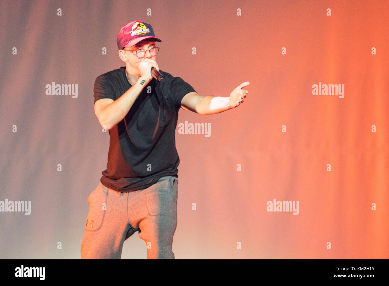 San Jose, California, USA. 2nd Dec, 2017. Rapper LOGIC (SIR ROBERT ...