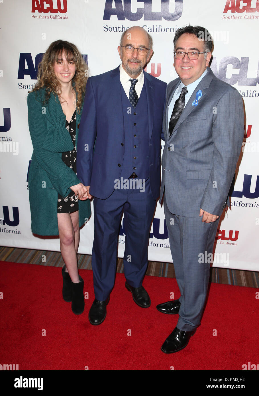 BEVERLY HILLS, CA - DECEMBER 3: Ruby Christine Schiff, Richard Schiff ...