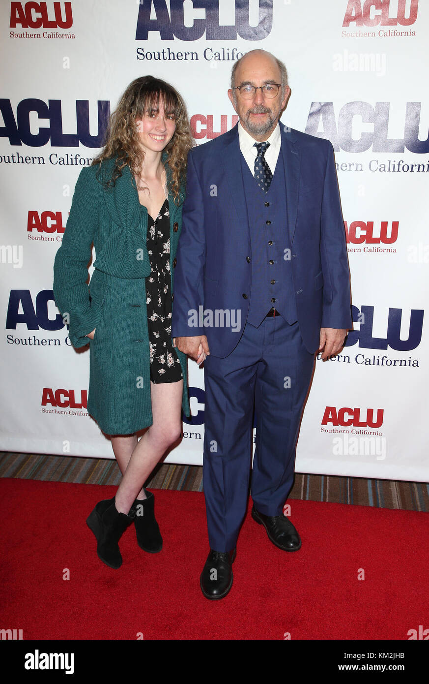 BEVERLY HILLS, CA - DECEMBER 3: Ruby Christine Schiff, Richard Schiff ...