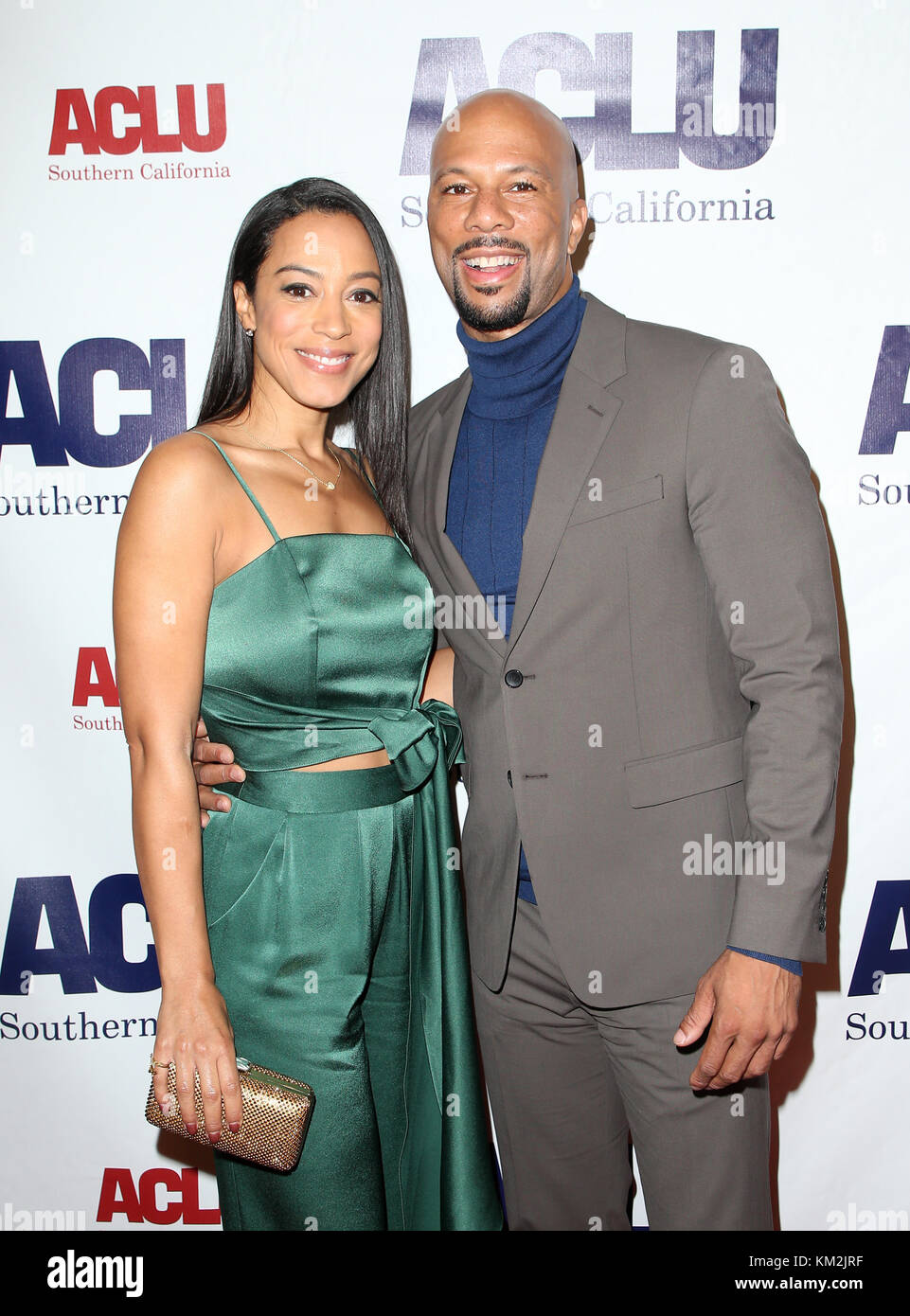Beverly Hills, Ca. 3rd Dec, 2017. Angela Rye, Common, at ACLU SoCal's ...