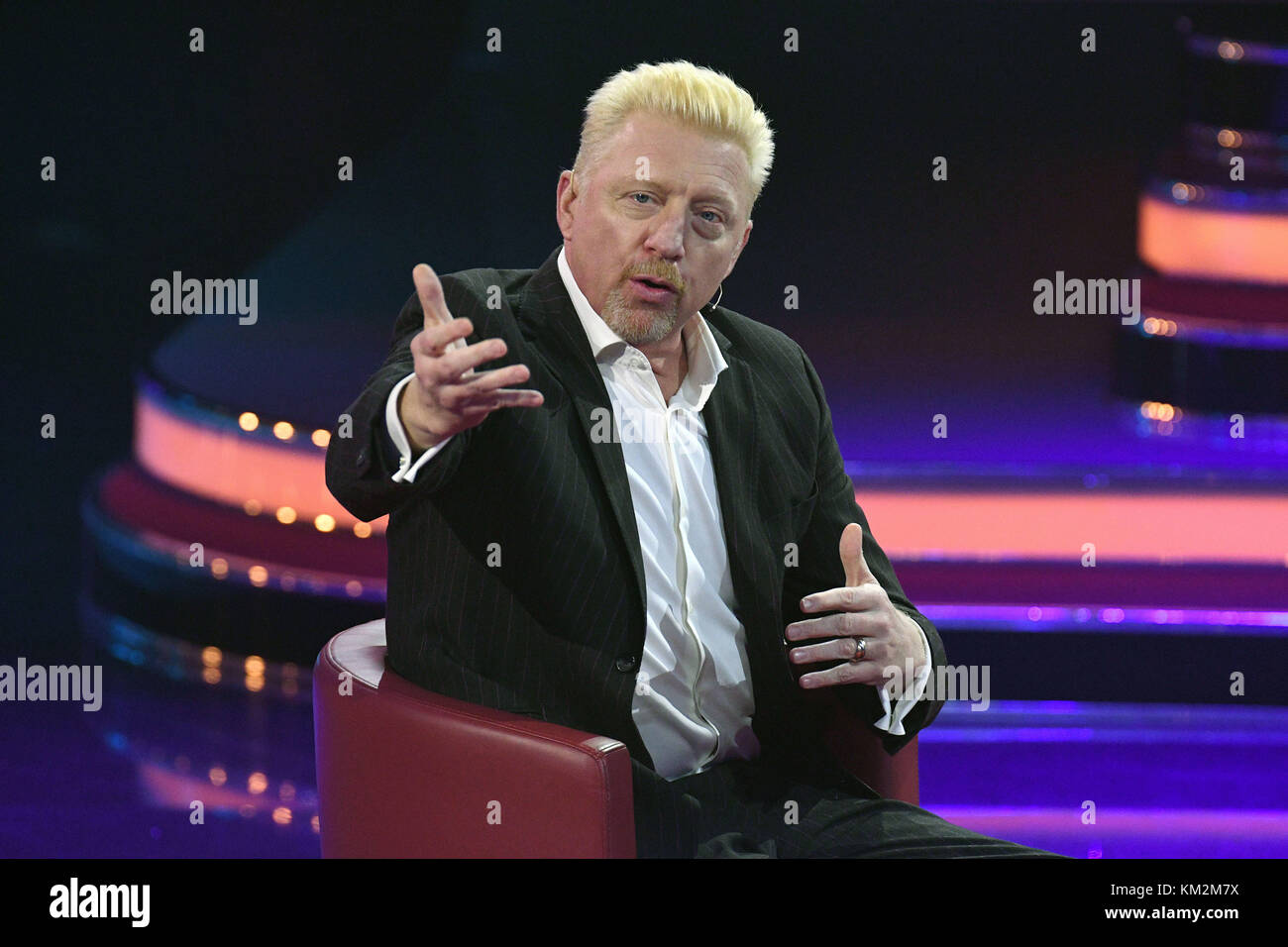 Huerth, Germany. 3rd Dec, 2017. Former professional tennis player Boris ...