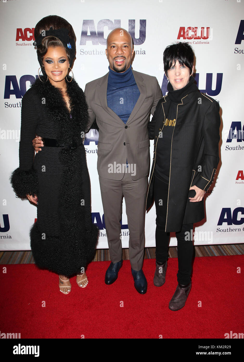Beverly Hills, California, USA. 3rd Dec, 2017. Andra Day, Common, Diane ...
