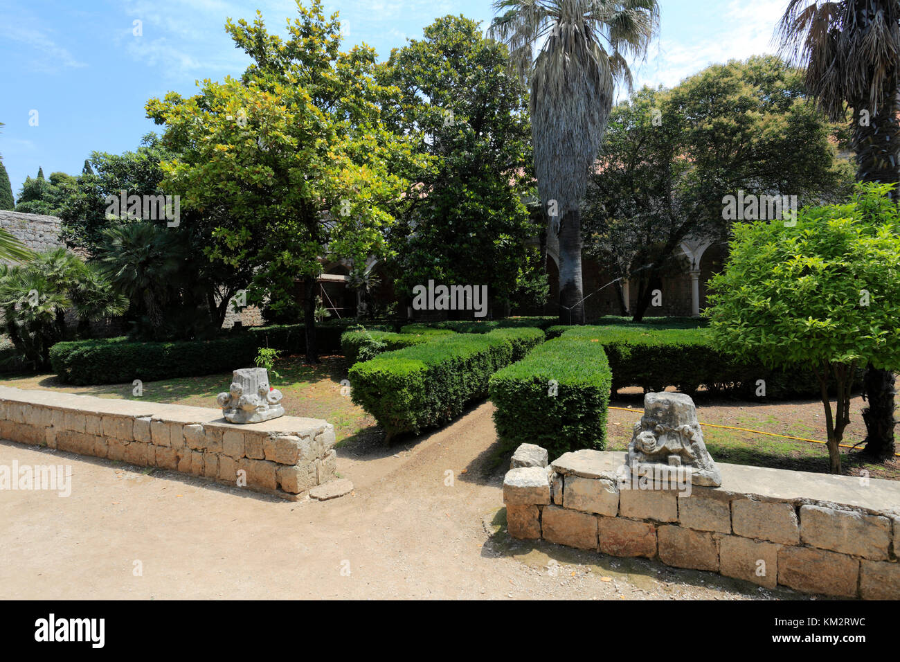 The Benedictine Monastery, Lokrum Island, Dubrovnik, Dubrovnik-Neretva ...