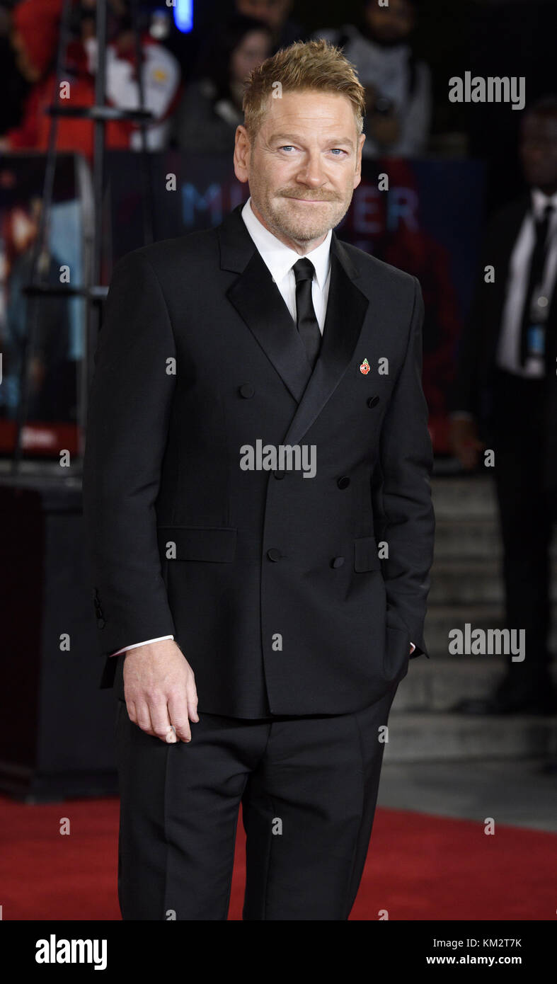 Murder on the Orient Express red carpet arrivals Featuring: Kenneth ...