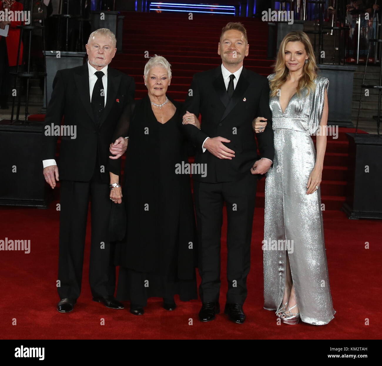 'Murder on the Orient Express' World Premiere - Arrivals Featuring: Derek Jacobi, Judi Dench ...