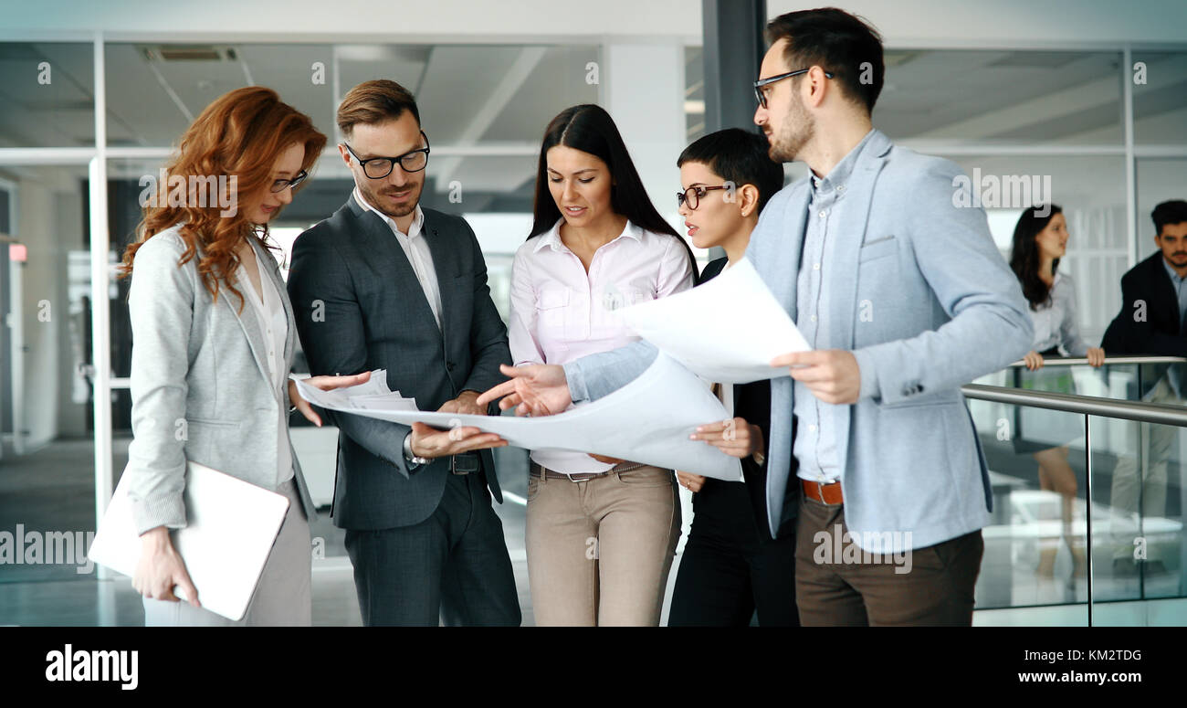 Business meeting in modern conference room Stock Photo - Alamy