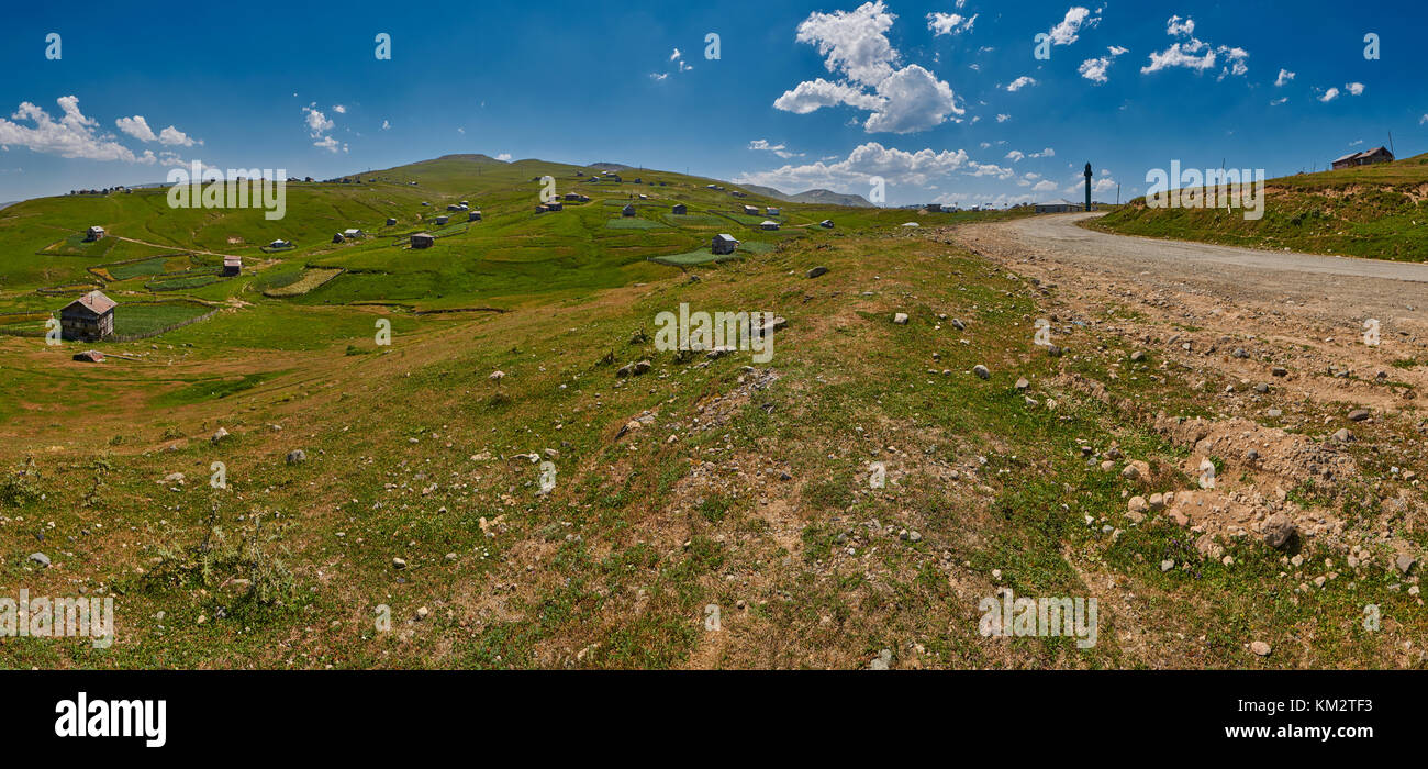 High-Resolution Landscape Panorama of Adjara region of Georgia near ...