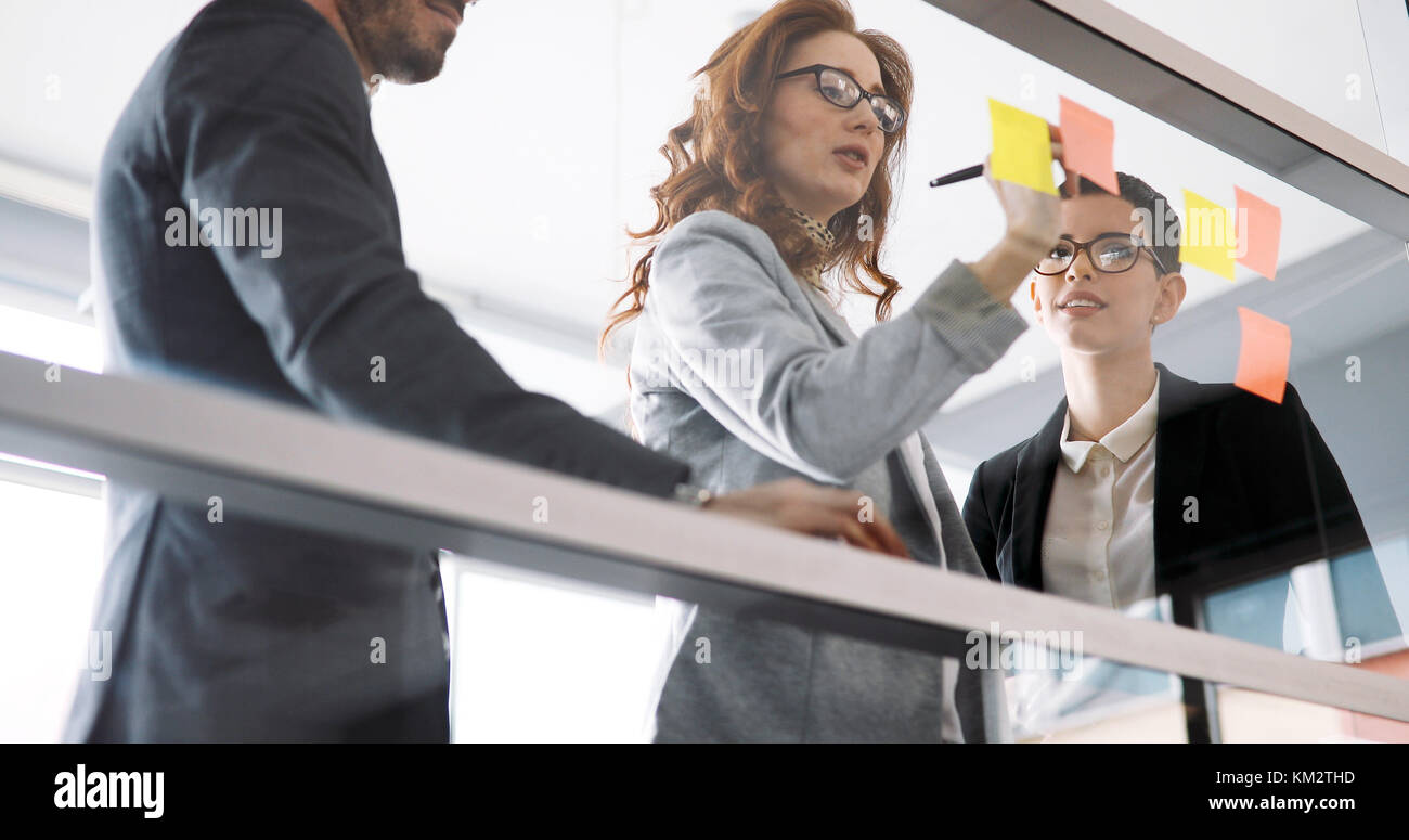 Business meeting in modern conference room Stock Photo - Alamy