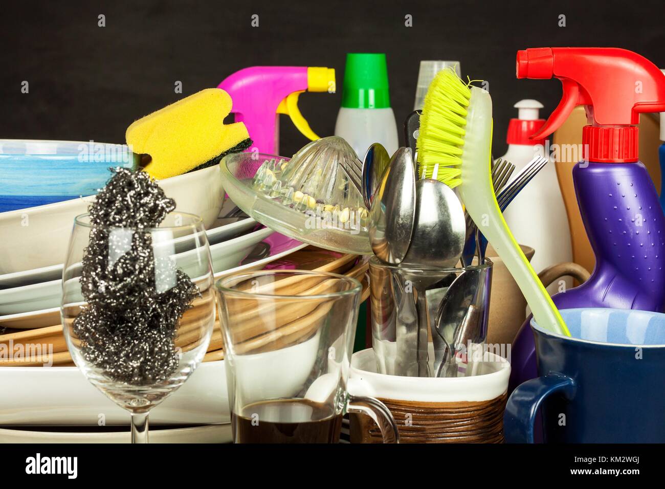 Cleaning house after party hi-res stock photography and images - Alamy