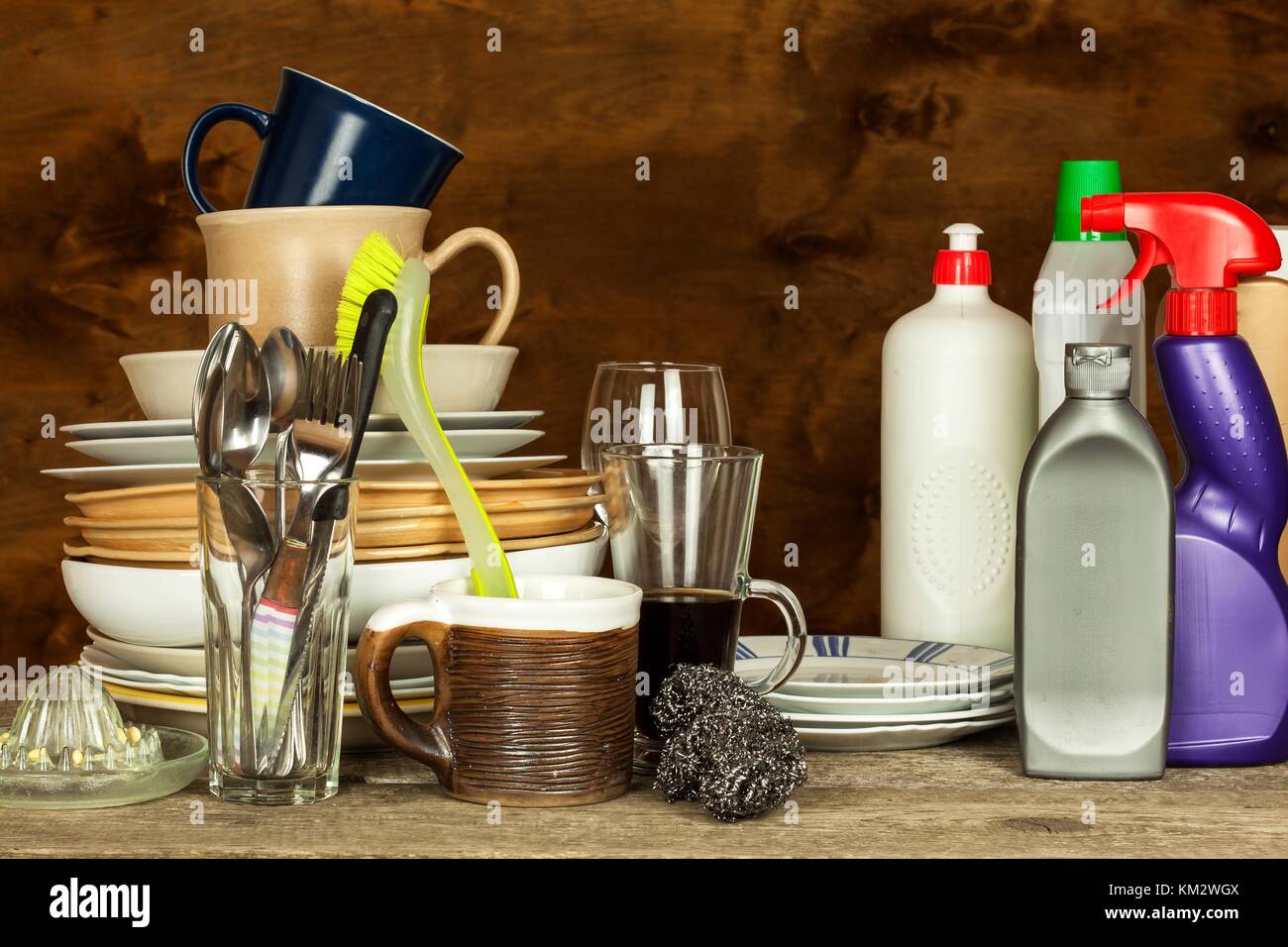 Cleaning house after party hi-res stock photography and images - Alamy