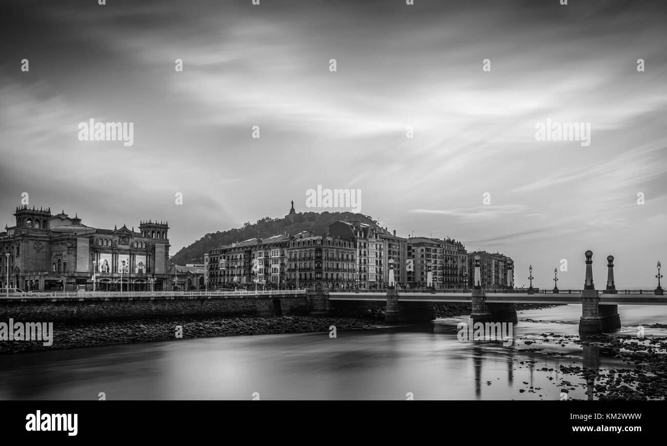 City of donostia Black and White Stock Photos & Images - Alamy