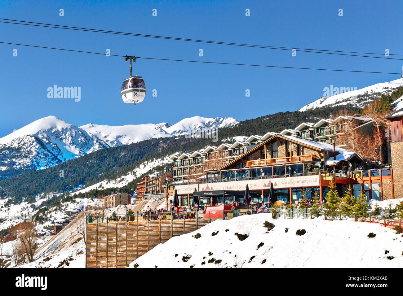 Soldeu ski resort hi-res stock photography and images - Alamy