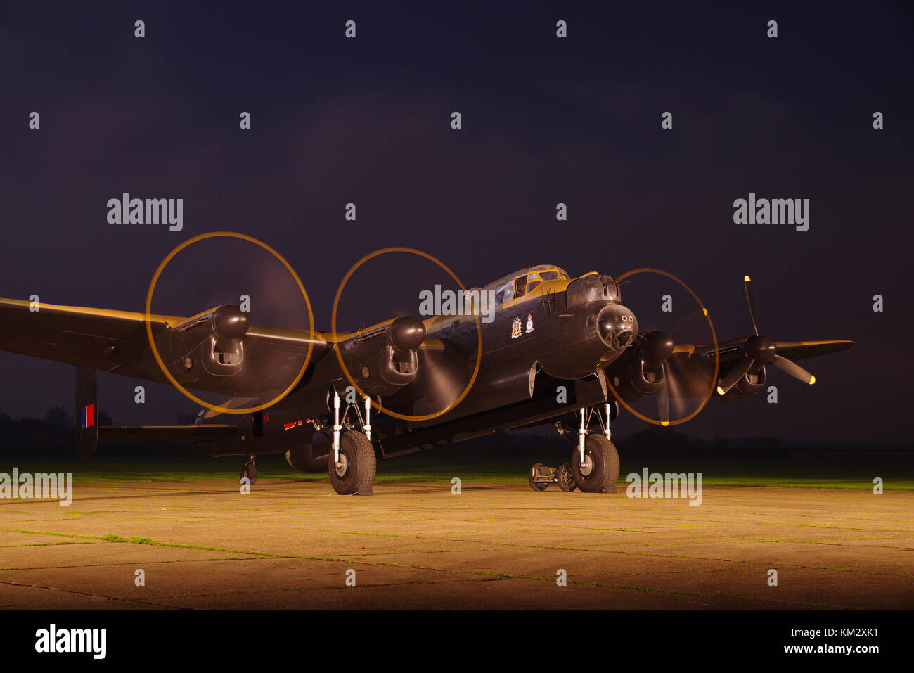 Avro Lancaster B VII, NX611 Just Jane at East Kirkby Stock Photo - Alamy