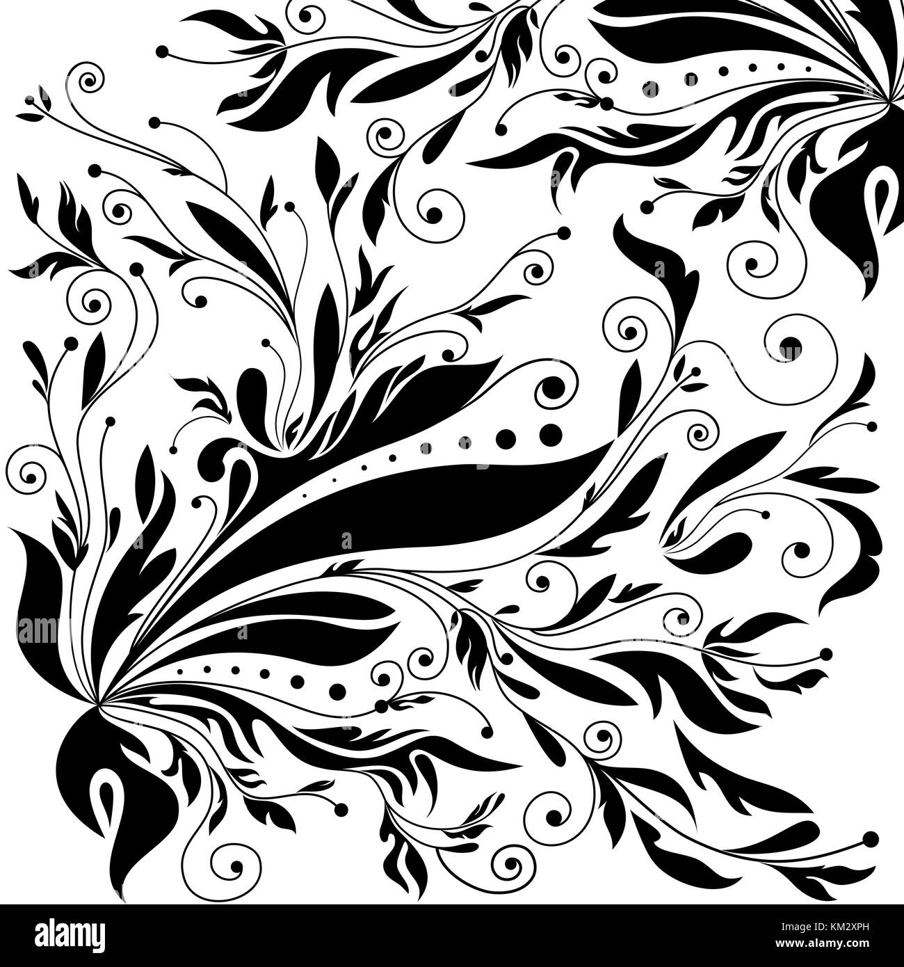 Vintage style black white Stock Vector Images - Alamy