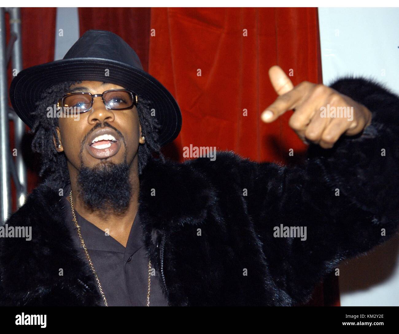 Pastor Troy arrives at Ludacris's CD release party for Red Light ...