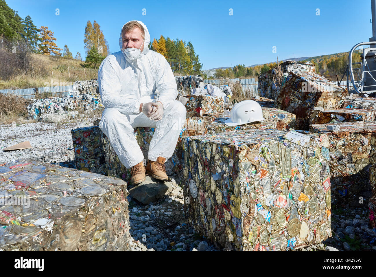 Waste segregation plant hi-res stock photography and images - Alamy