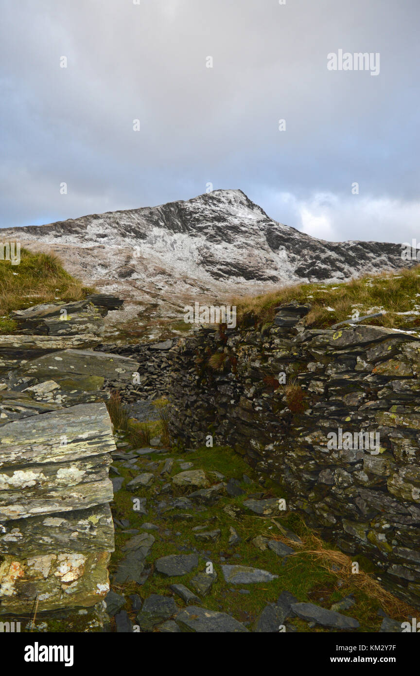 Watkin Path Snowdonia Stock Photo - Alamy