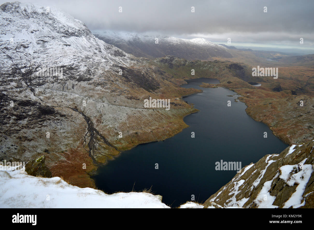 Watkin Path Snowdonia Stock Photo - Alamy