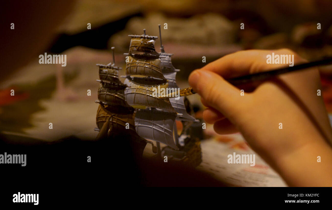 Ship model tank hi-res stock photography and images - Alamy