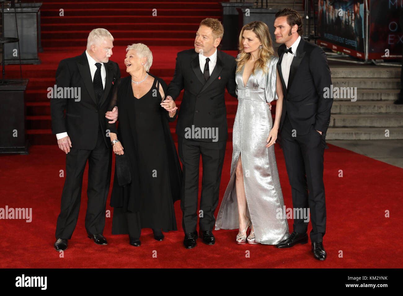 Murder on the Orient Express World Premiere held at the Royal Albert Hall - Arrivals Featuring ...