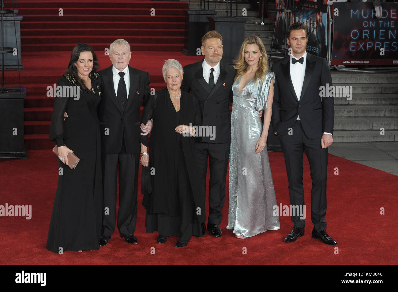 'Murder on the Orient Express' World Premiere - Arrivals Featuring: Olivia Coleman, Derek Jacobi ...