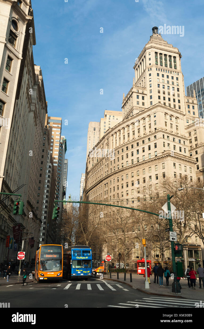 Battery place, Financial district, New York City, USA Stock Photo - Alamy
