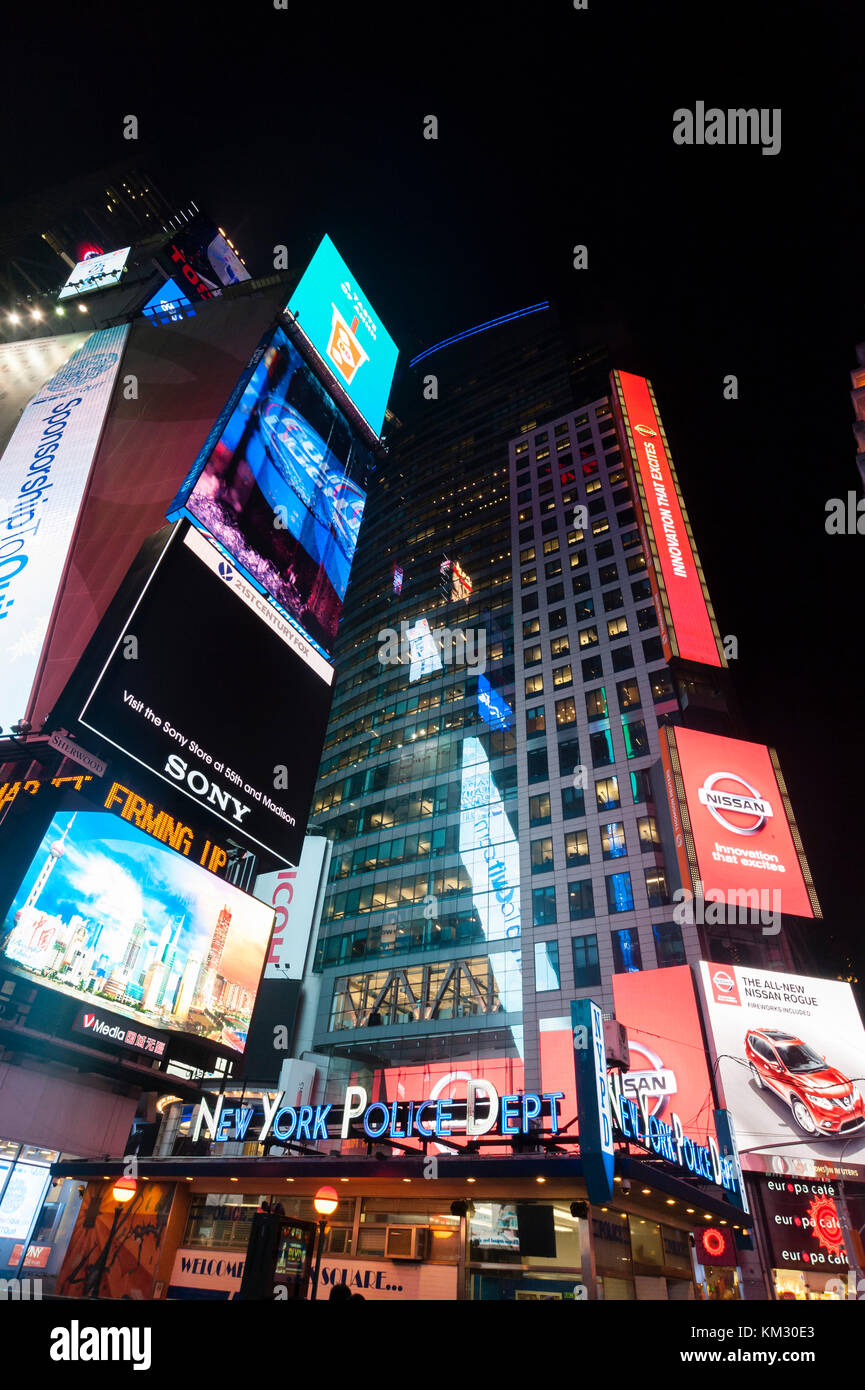 Times square, New York City, USA Stock Photo - Alamy