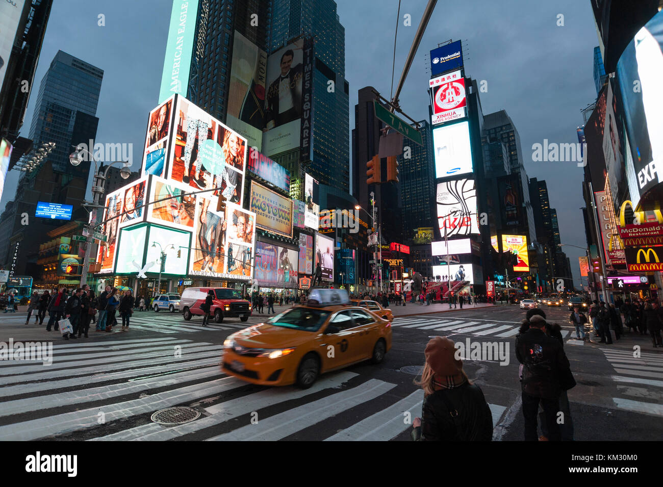 Times square, New York City, USA Stock Photo - Alamy