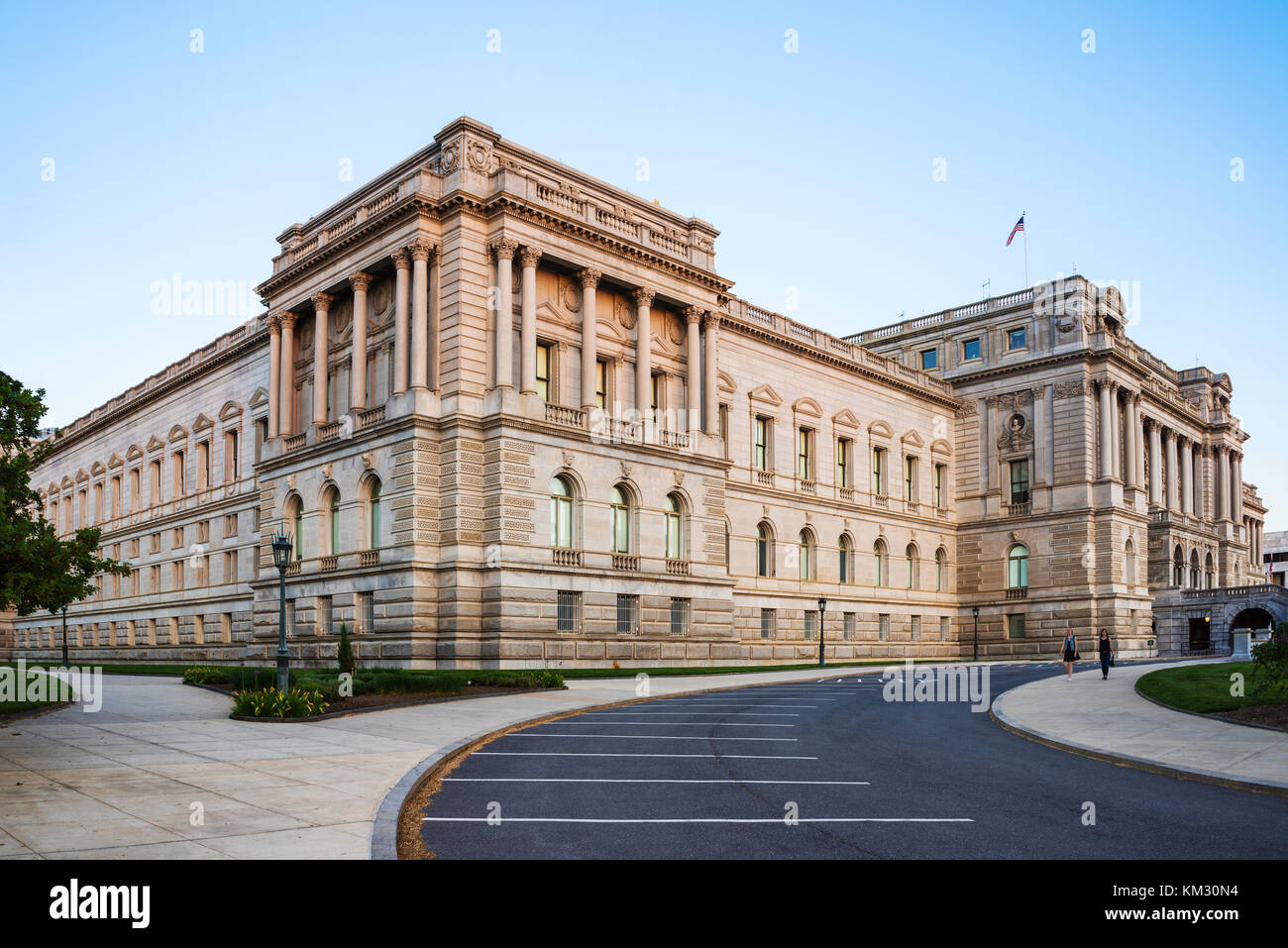 Washington DC, USA - May 3, 2015: Building of Library of Congress is ...