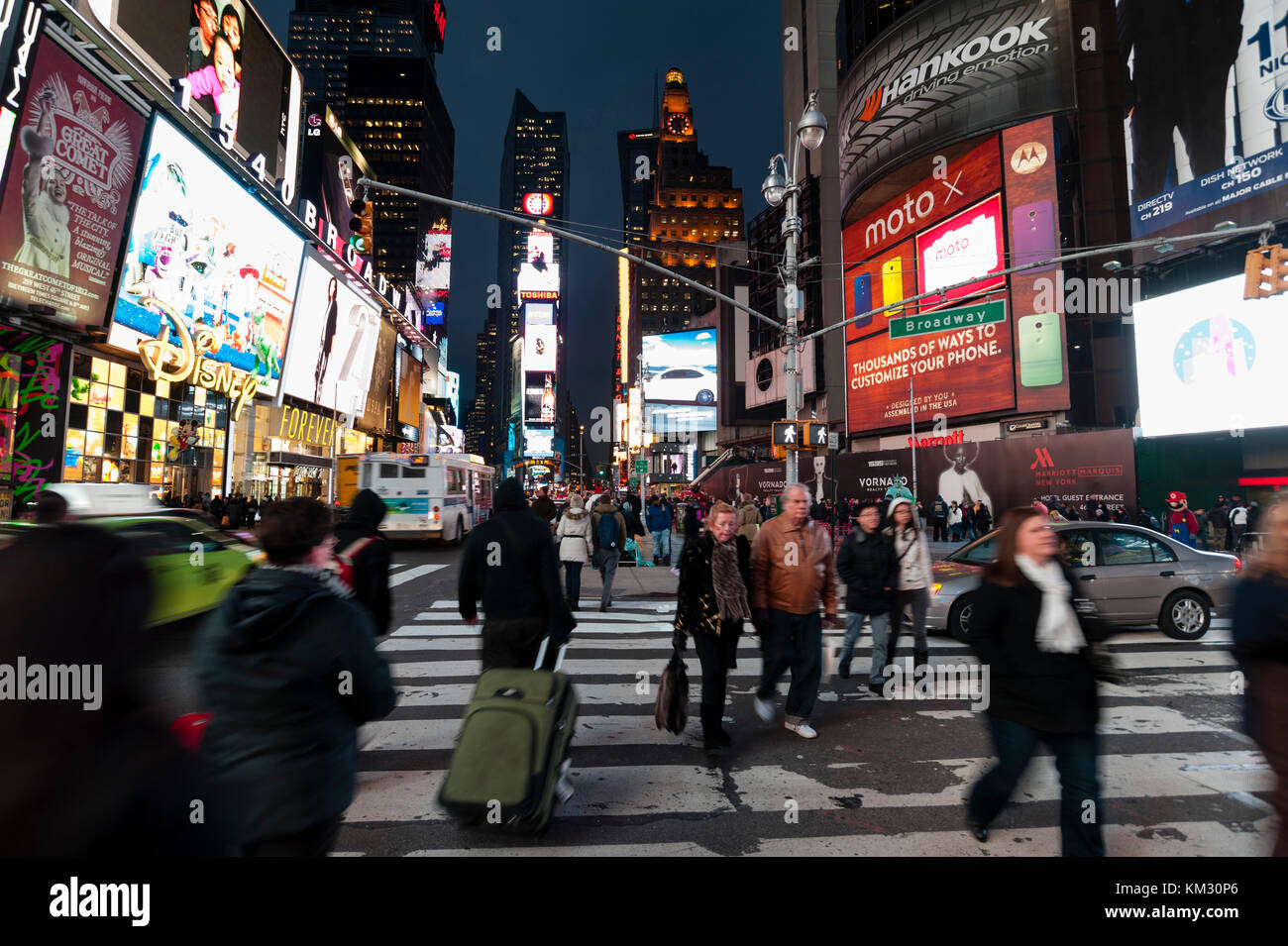 Times square, New York City, USA Stock Photo - Alamy