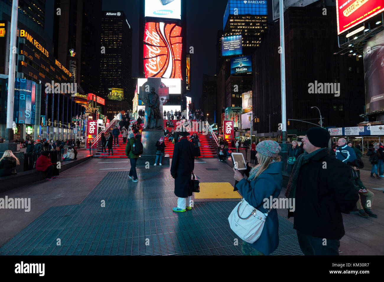 Times square, New York City, USA Stock Photo - Alamy