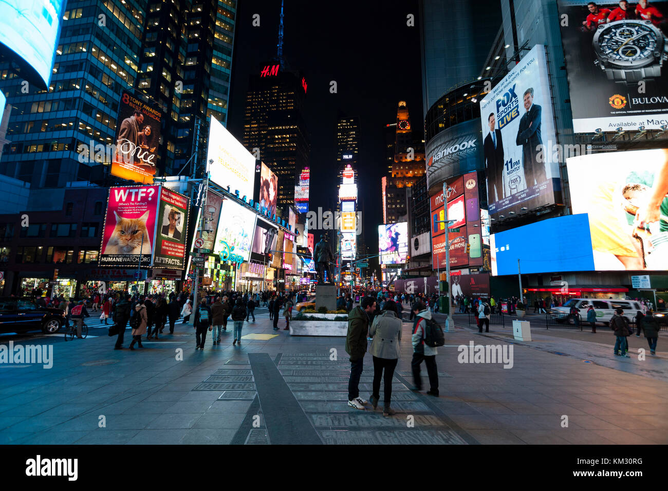 Times square, New York City, USA Stock Photo - Alamy