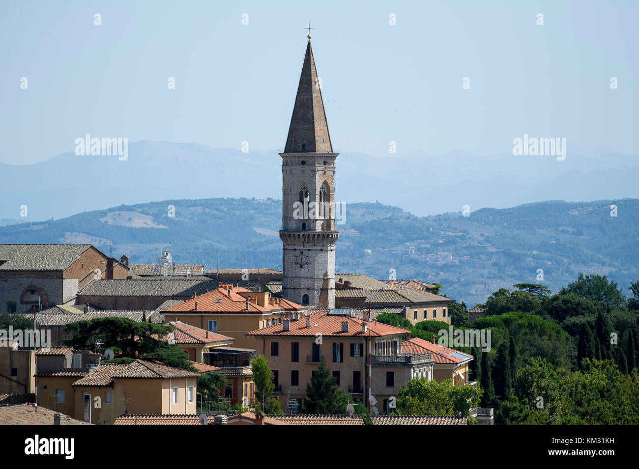 Basilica of saint peter of perugia hi-res stock photography and images ...