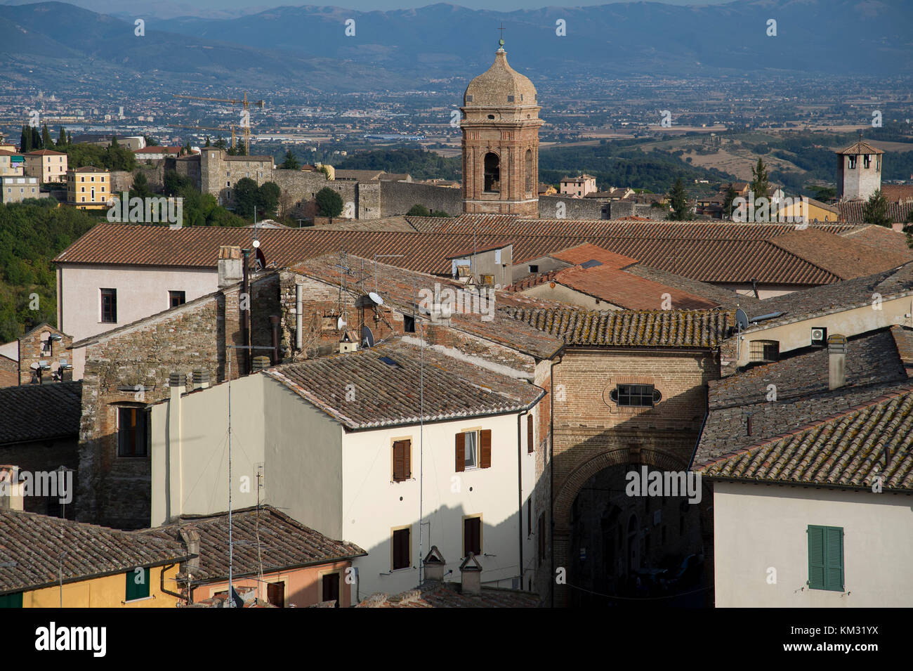 Monastery of Santa Caterina in Old Town in Perugia, Umbria, Italy. 30 ...