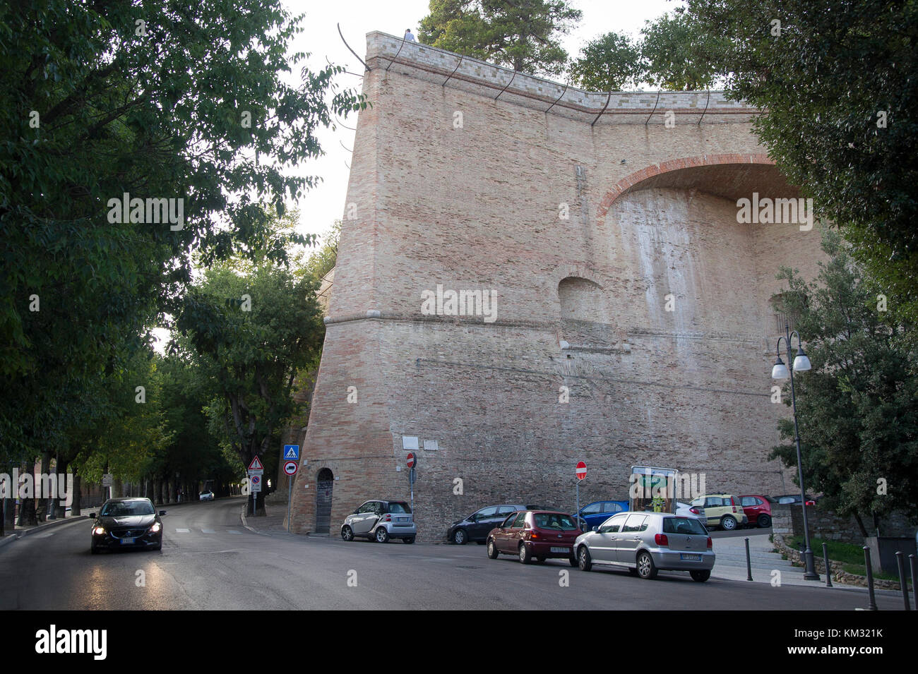 Renaissance fortress Rocca Paolina in Perugia, Umbria, Italy. 30 August ...