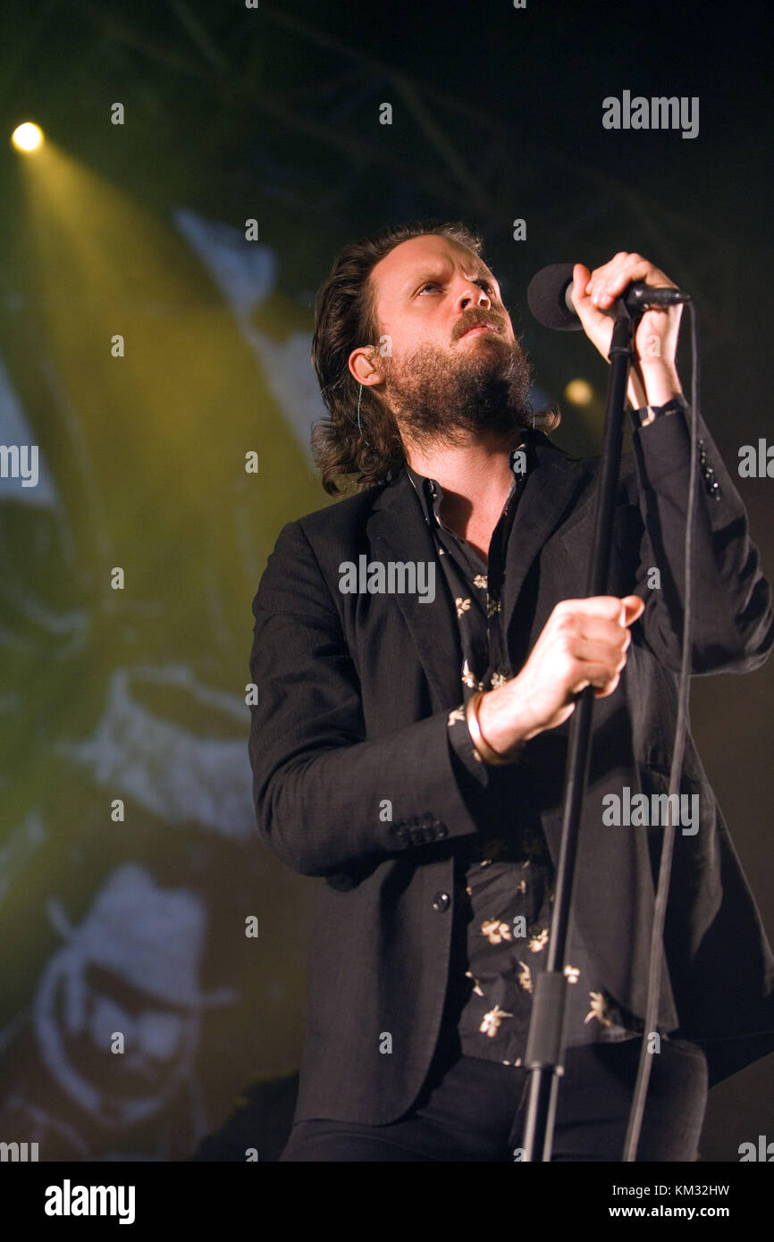 Father John Misty performs at the O2 Academy Featuring: Joshua Tillman ...