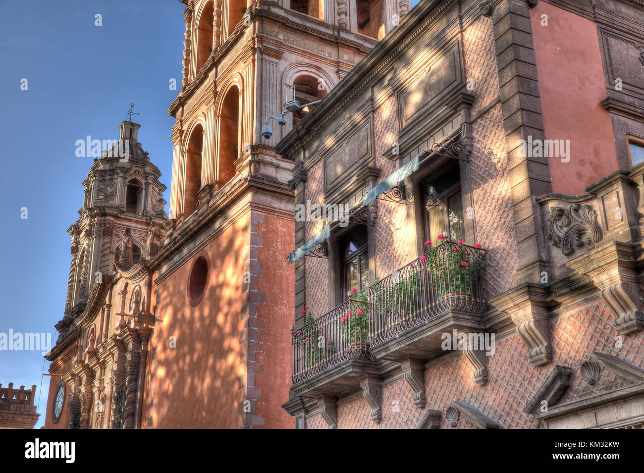 Templo y Ex Convento de San Francisco Stock Photo - Alamy