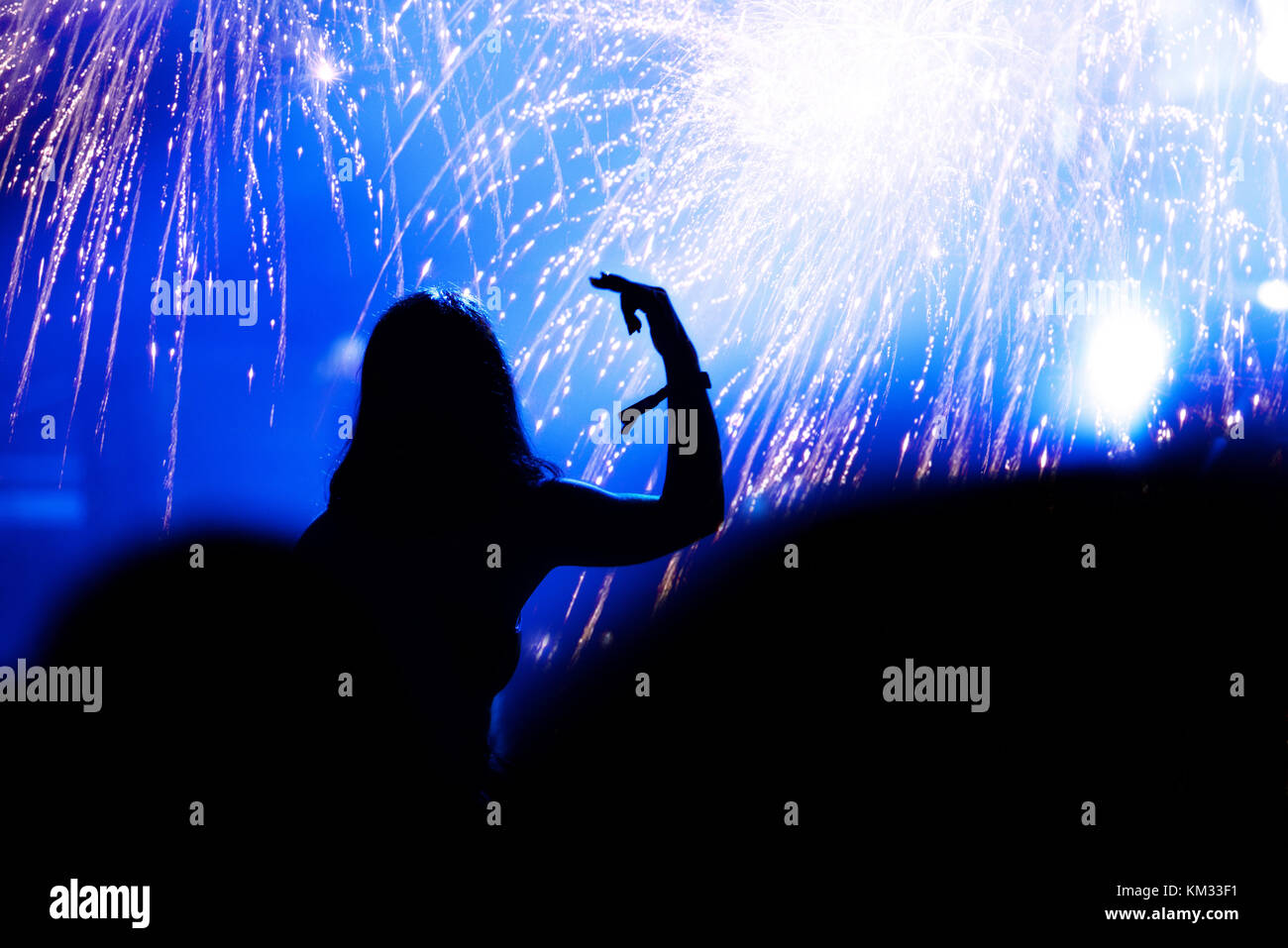Teenagers fireworks hi-res stock photography and images - Alamy