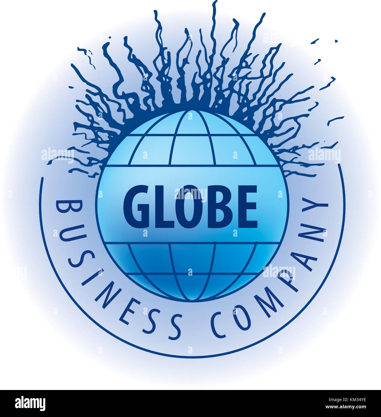 Earth logo template. Globe sign Stock Vector Image & Art - Alamy