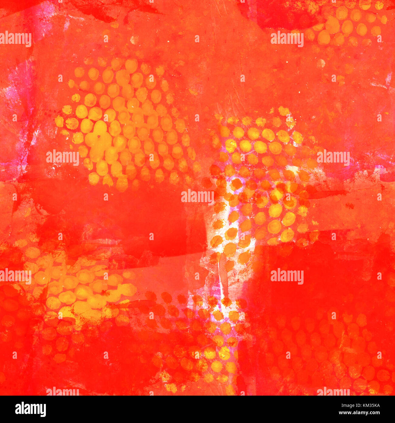 Seamless red and yellow abstract background pattern Stock Photo - Alamy