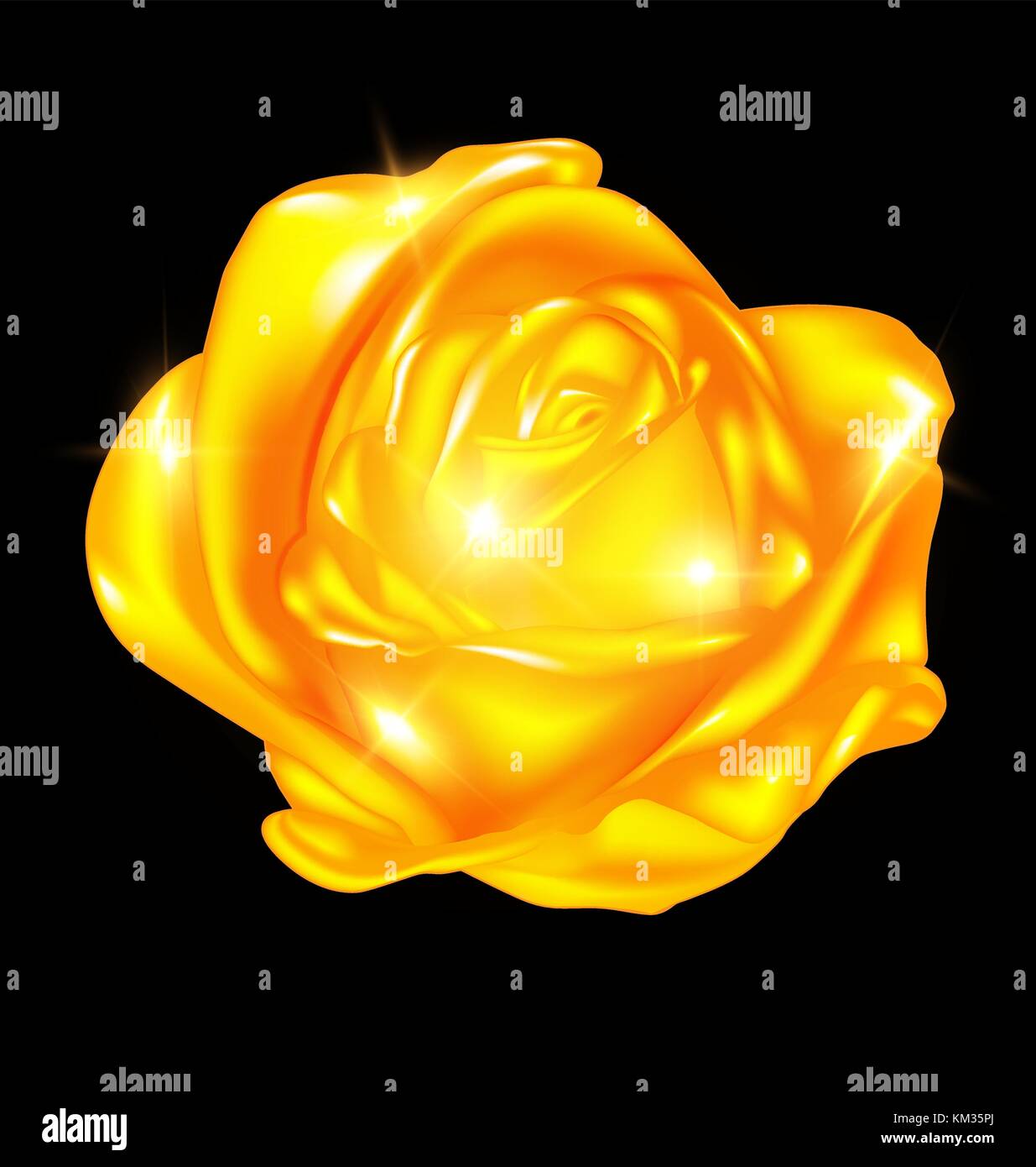 Rose flower big image Stock Vector Images - Alamy