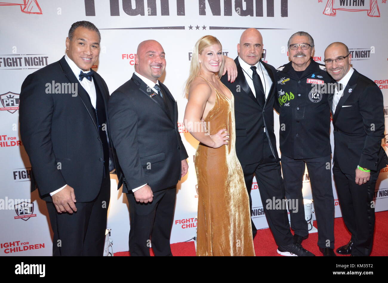 Fight Night - Fight for Children - Arrivals Featuring: Ray Mancini, Jay ...
