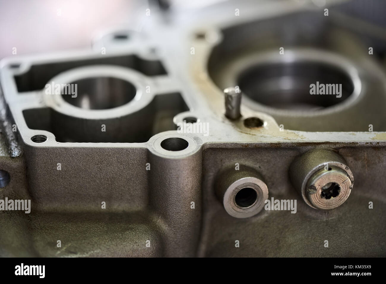 Piece of metal detail Stock Photo - Alamy