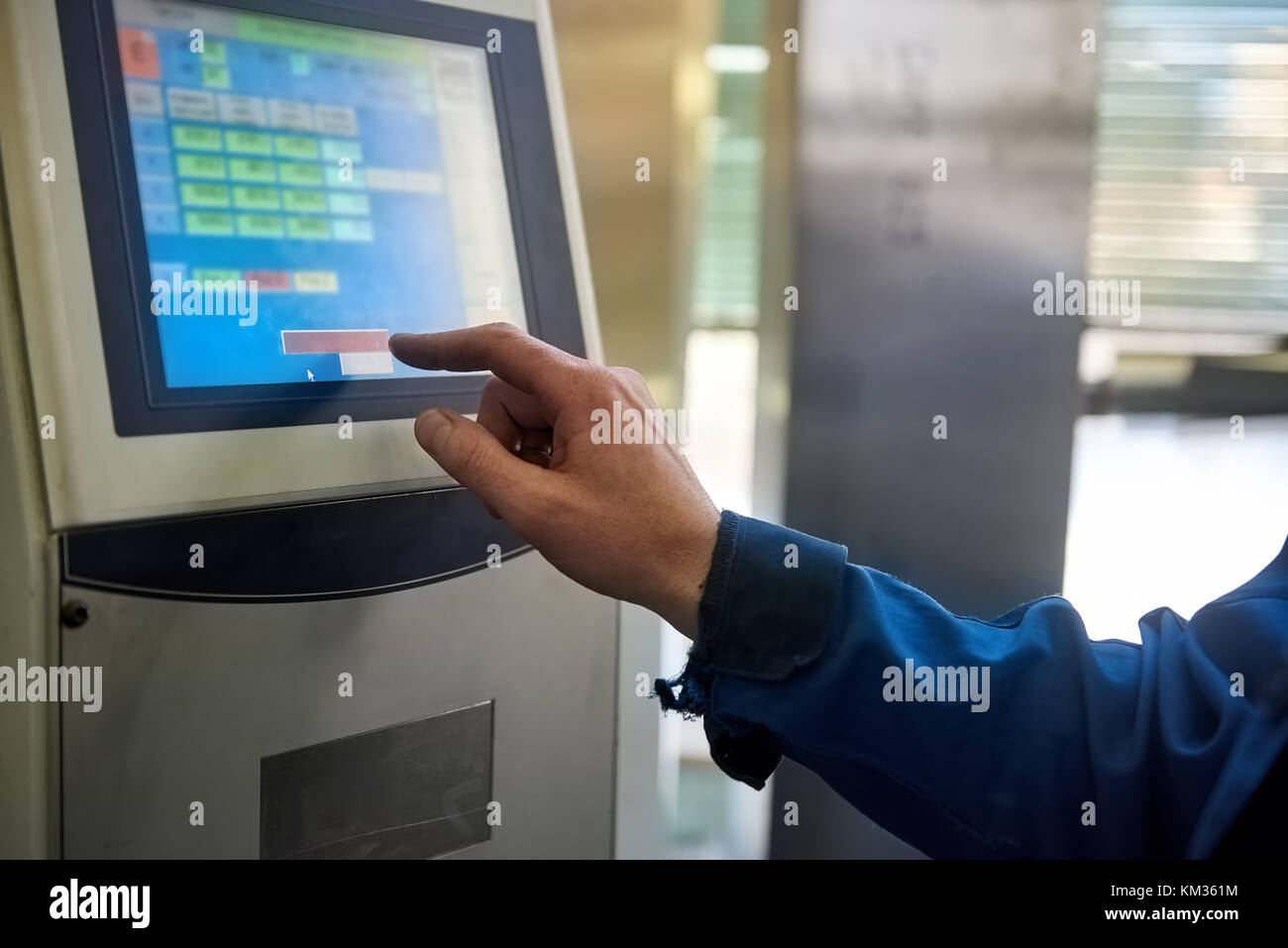 Lathe machine sensor hi-res stock photography and images - Alamy