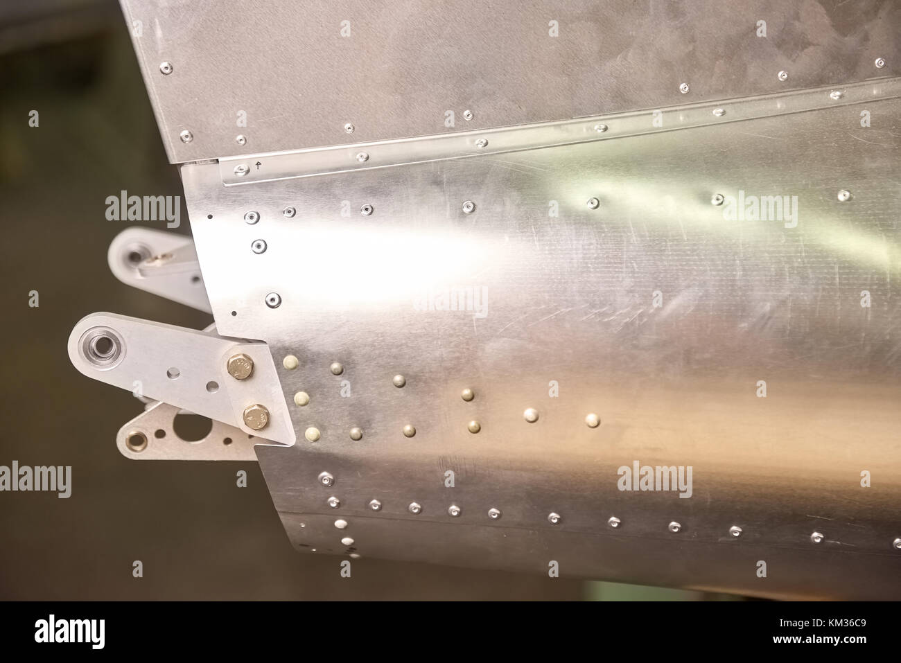 Airplane fuselage close up Stock Photo - Alamy