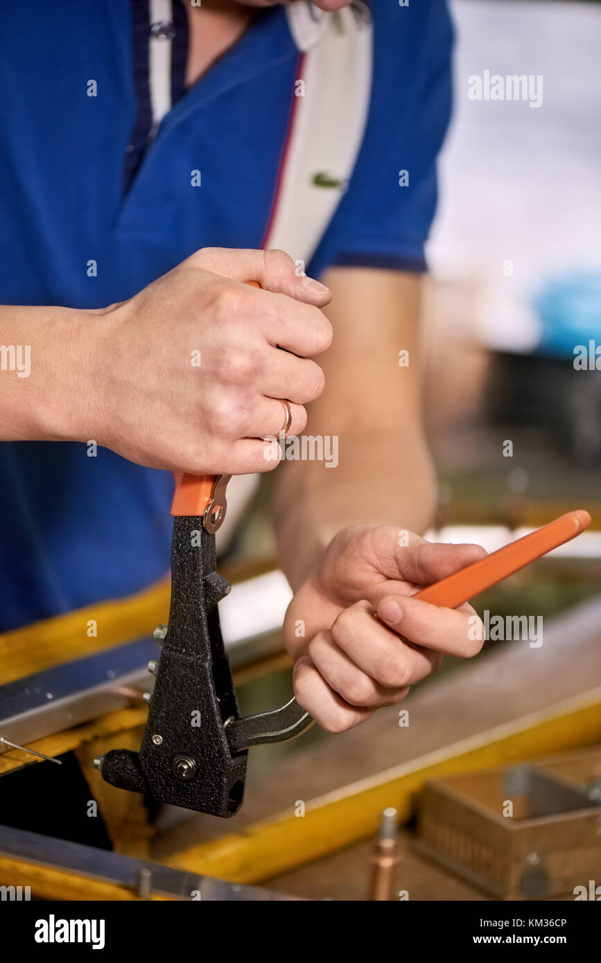 Rivet gun hi-res stock photography and images - Alamy