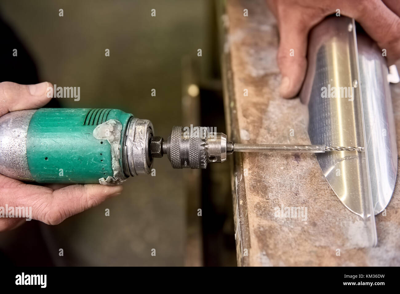 Old tool hand drilling machine hi-res stock photography and images - Alamy