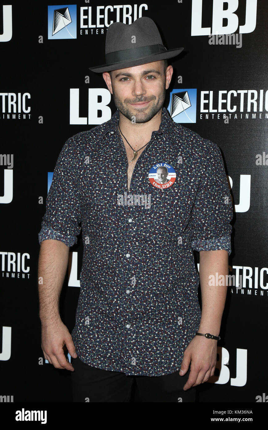 World premiere of 'LBJ' at the ArcLight Theater Featuring: David Josh ...