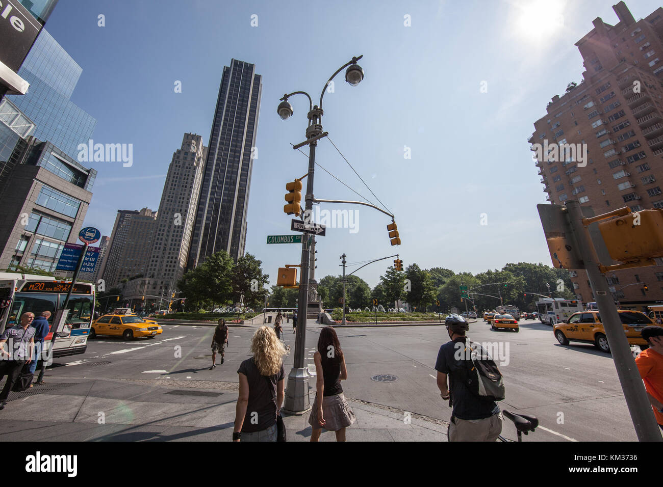 Street view, Manhattan, New York City Stock Photo - Alamy